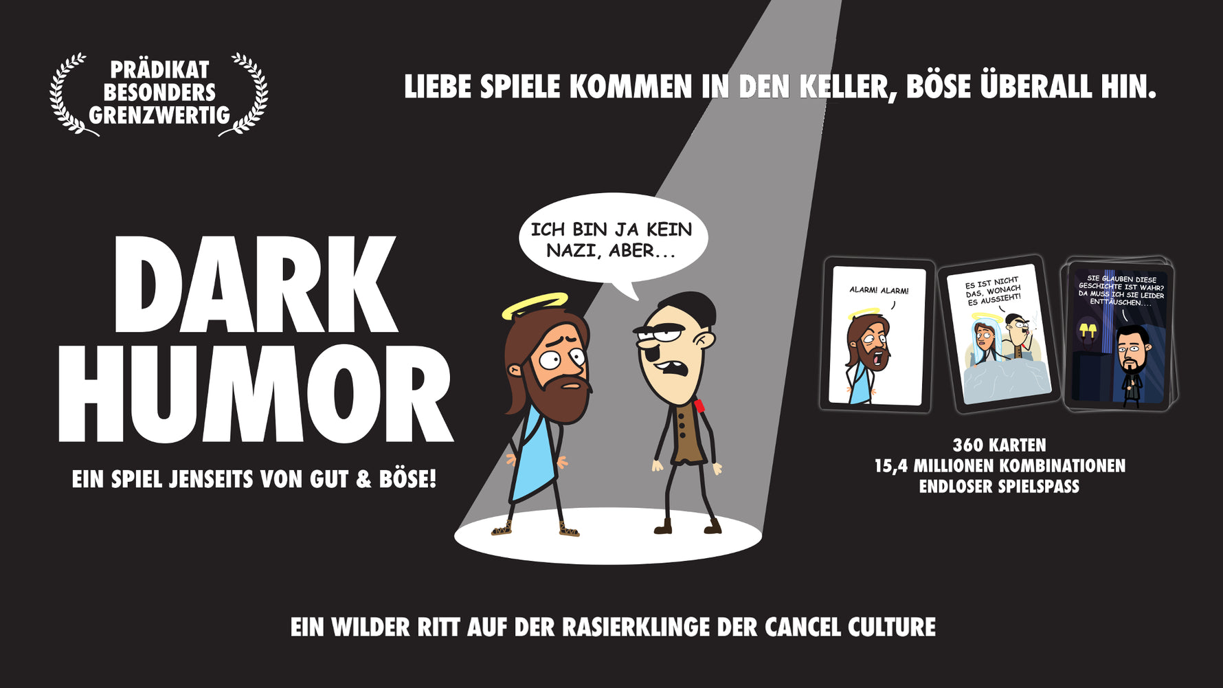 DARK HUMOR - Ein Spiel jenseits von Gut & Böse!